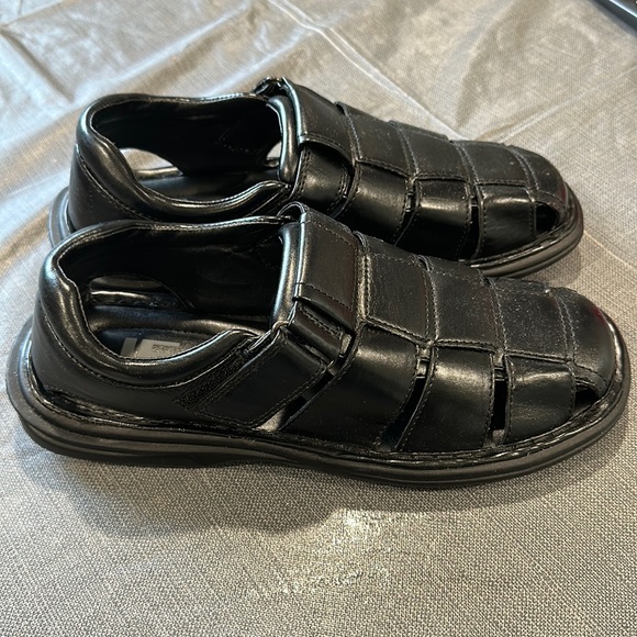 jf j.ferrar | Shoes | Men Black Sandals | Poshmark
